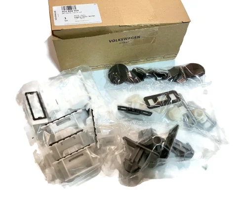 Exterior rocker molding mount clips kit Audi A6 C7 2011-2014 A6 Allroad ...