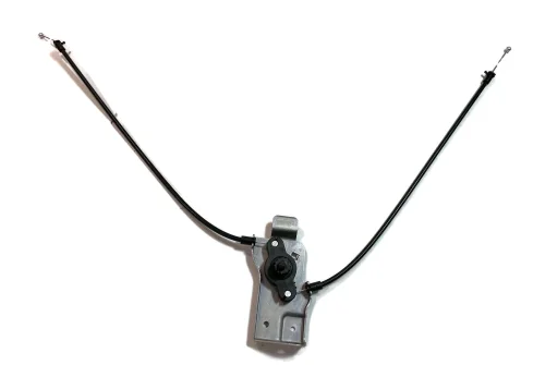 Bonnet hood locking mechanism with cables SKODA Superb III FL 08.07. ...