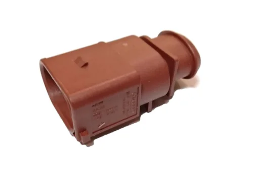 Housing plug brown 2 pin | 3B0973852A | VAG247.com VW Audi Seat Skoda