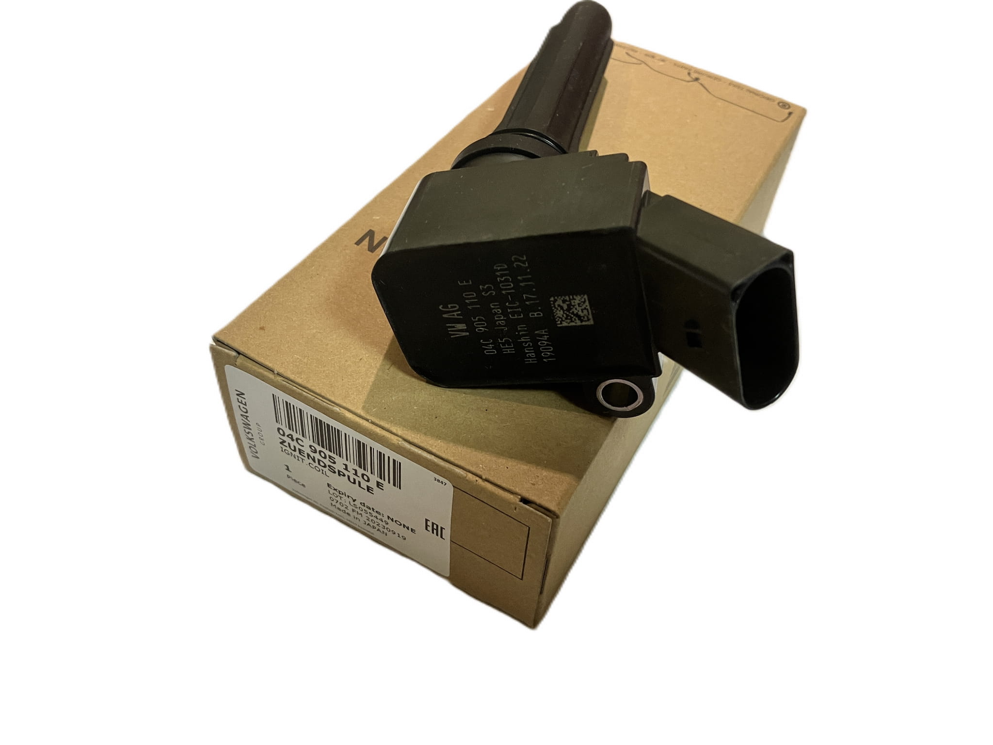 Ignition coil 1.0 1.4 1.5 TSI VW AUDI SEAT SKODA | 04C905110E | VAG247 ...