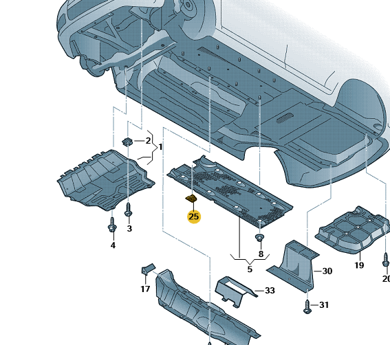 Underbody bungs VW Tiguan 2008-2016 | 5N0825961 5N0825962 | VAG247.com ...
