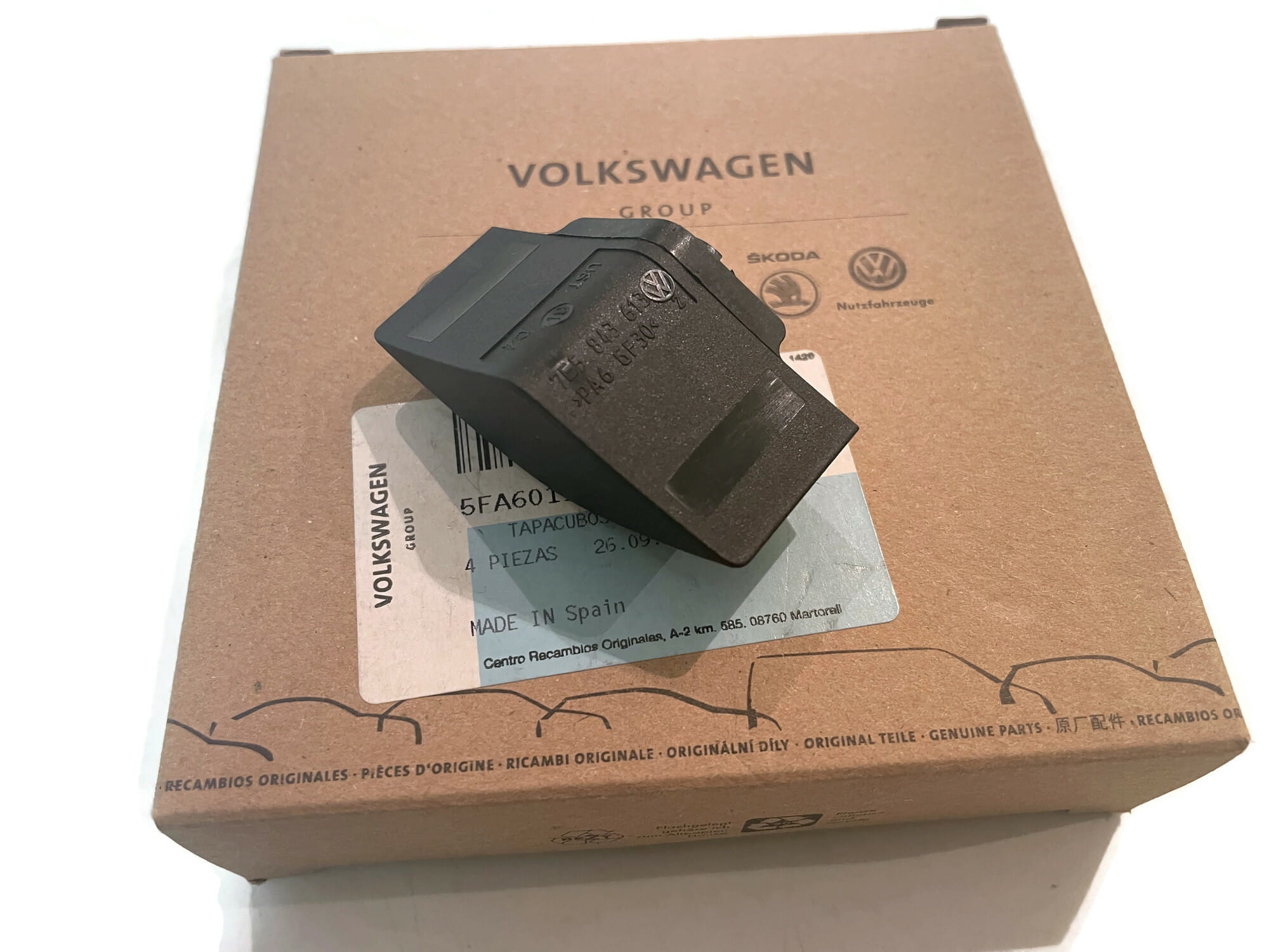 Sliding door button VW T5 2004-2015 T6 2016- | 7E58436139B9 | VAG247 ...