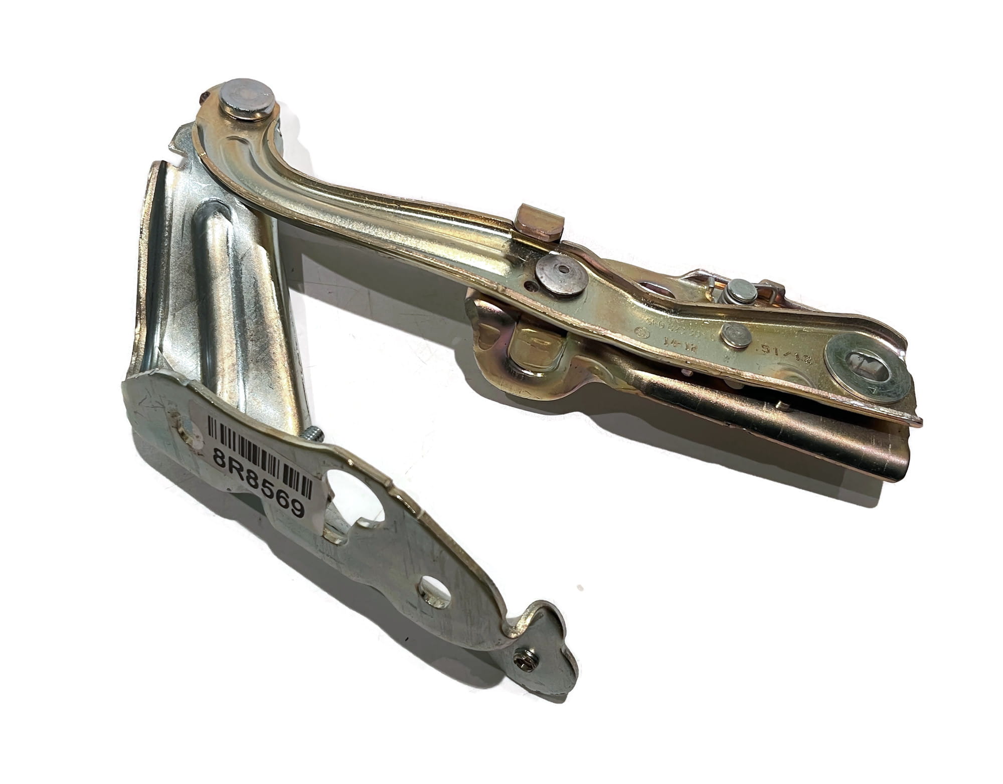 Hood left hinge for pedestrian protection cartridge SKODA OCTAVIA III ...