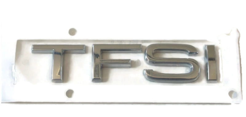 Chrome inscription TFSI badge emblem Audi A8 Q2 Q3 Q5 Q7 | 4H0853737D ...