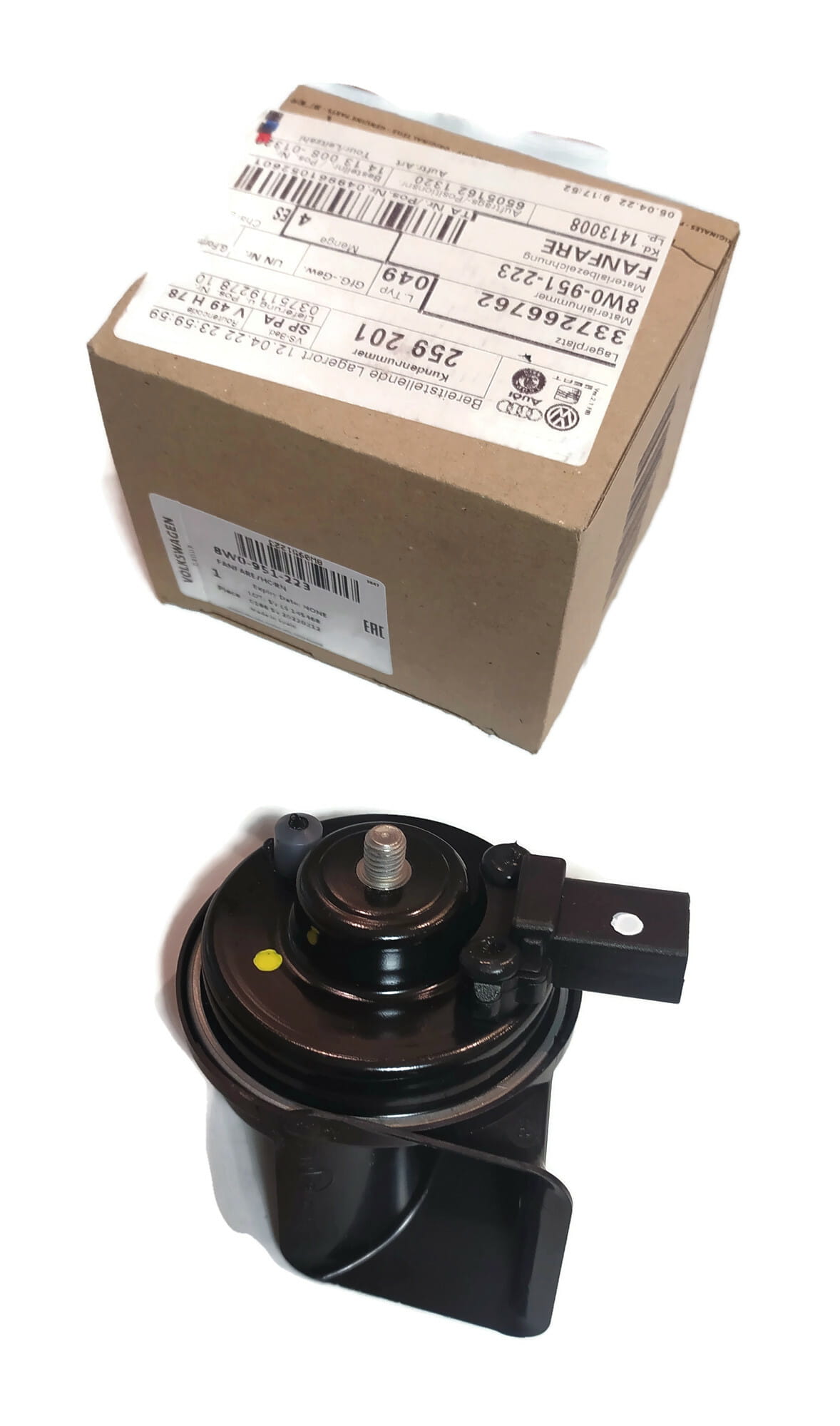 Left high horn signal Audi A4 B9 A5 2016- | 8W0951223 | VAG247.com VW ...